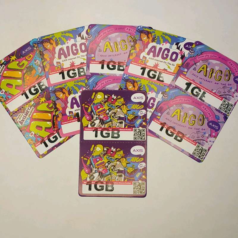 Jual Voucher Axis Aigo 1gb 30hari di Seller GERAI GROSIR - Kepanjen ...