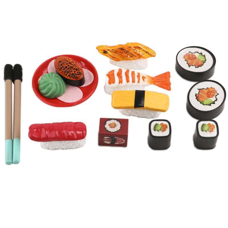 Jual Role Playing Box of Japanese Sushi Food Kids Preschool Kitchen ...