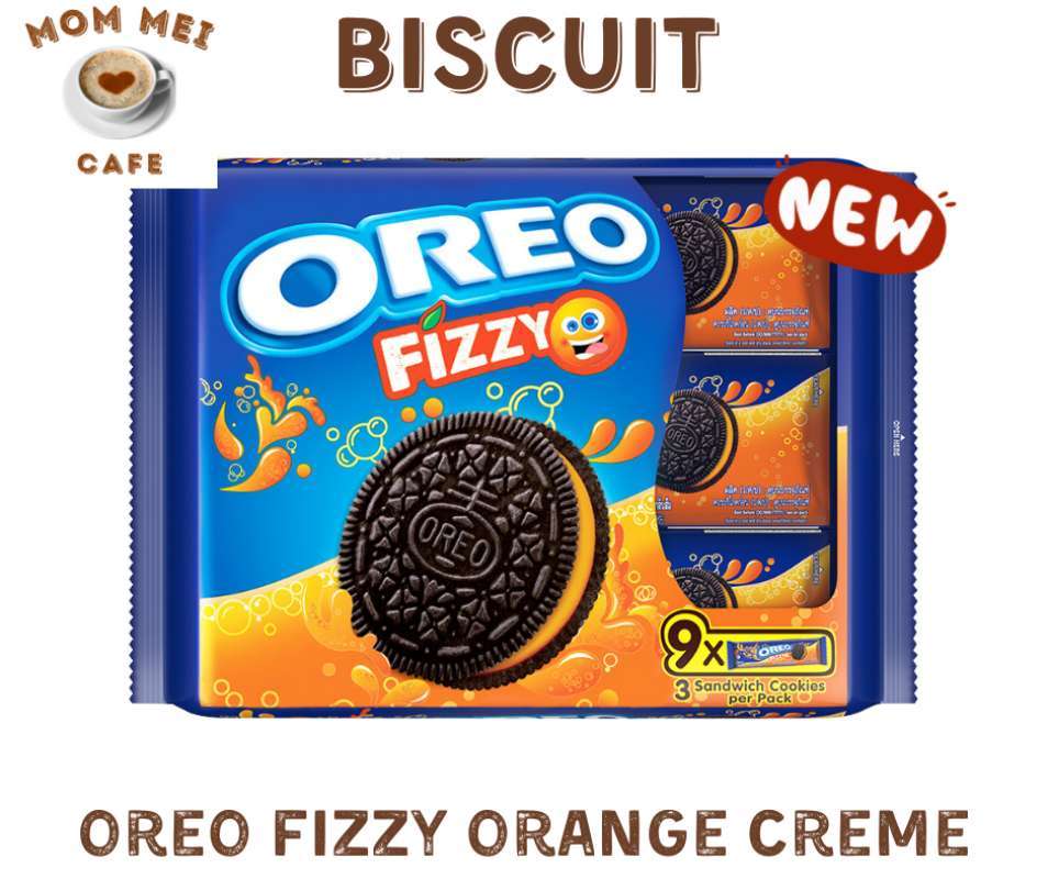 Jual Biskuit Oreo Fizzy Orange Creme Biscuit Di Seller Mom Mei Cafe ...