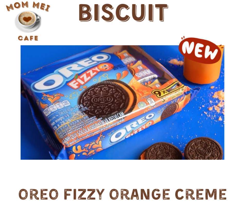 Jual Biskuit Oreo Fizzy Orange Creme Biscuit Di Seller Mom Mei Cafe ...