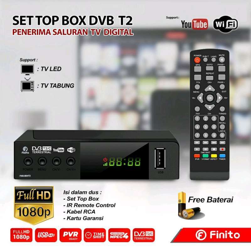 Jual Digital Set Top Box Hd / Stb Siaran Dvb T2 Receiver Di Seller Erha Elektronik - Jatibarang ...
