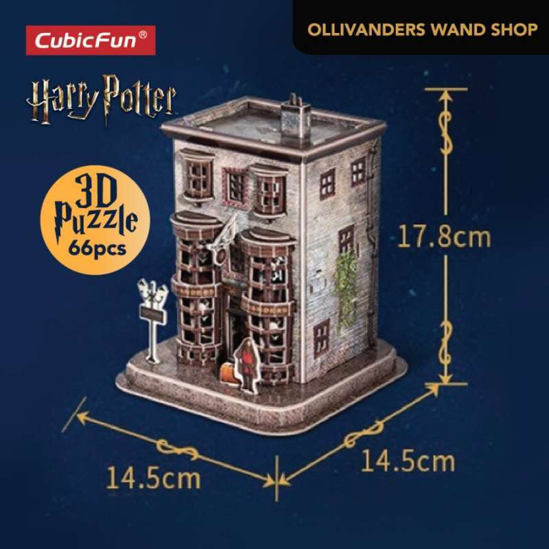 Jual Cubicfun Harry Potter Ollivanders Wand S - 3d Puzzle - Bundle ...