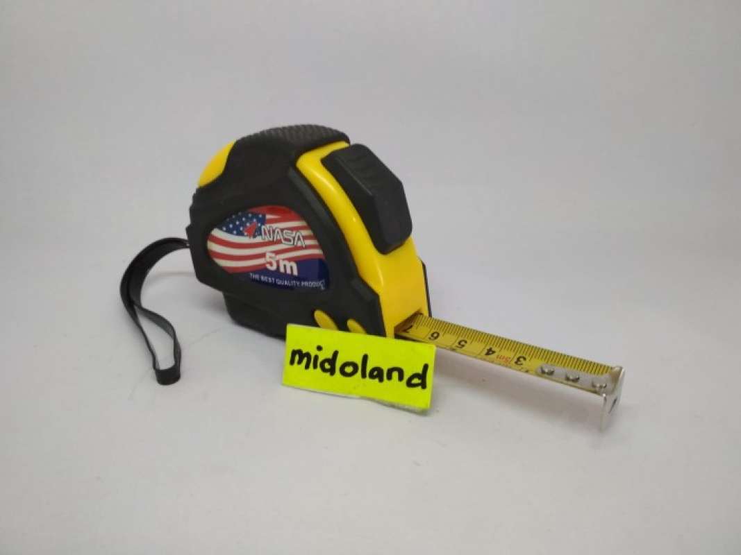Jual Meteran kayu measuring tape Autolock otomatis 5m 5 m meter di ...