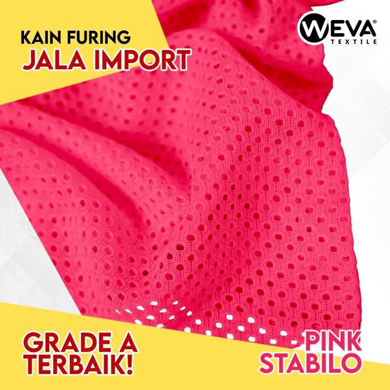 Jual Bahan Kain Jala Kain Mesh Jaring Kiloan Furing Dalaman Jaket Di ...
