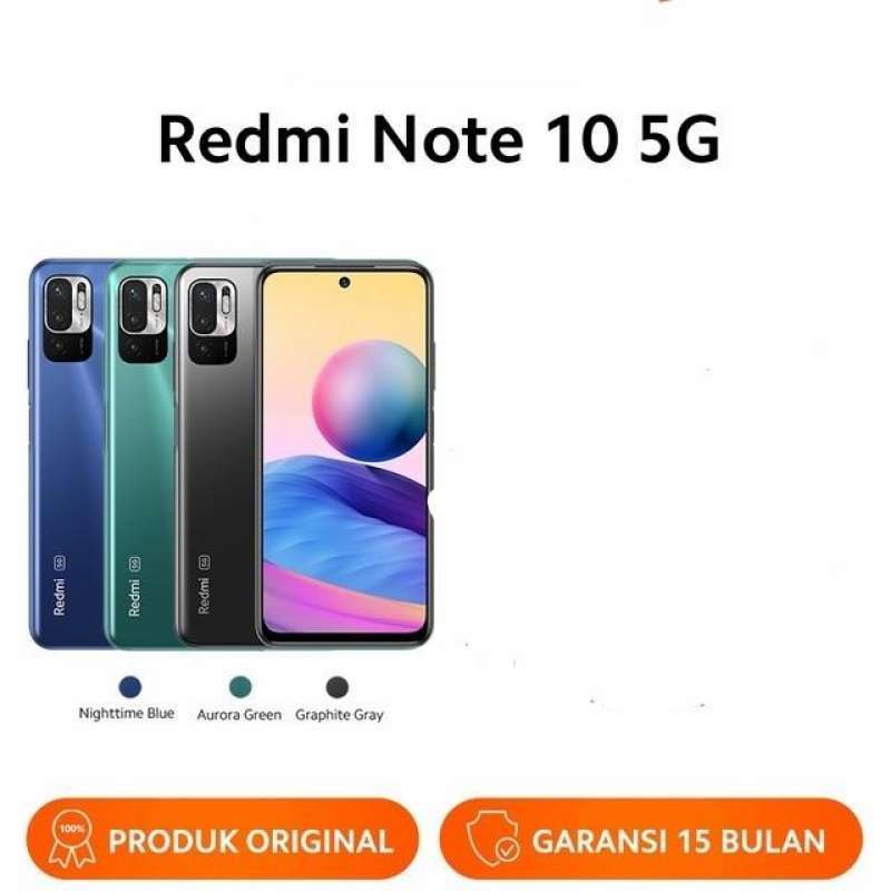 Jual redmi note 10 5g 8/128 Garansi resmi - 8/128 di Seller Gwen cell ...