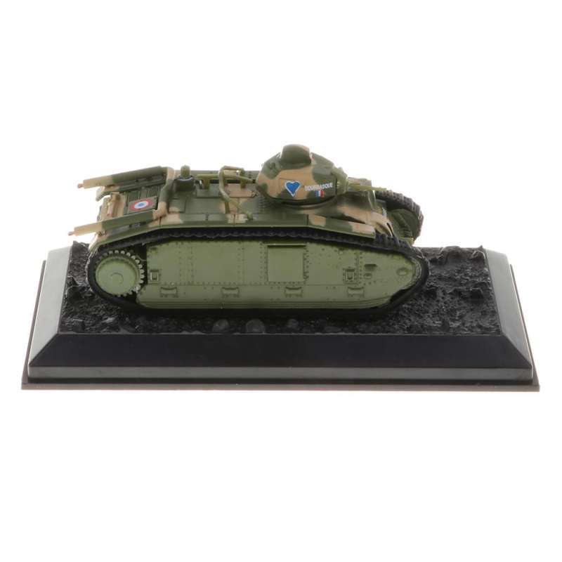 Promo 1:72 Armor WWII French Char B1 Bis Battle Tank Army Vehicle Kit ...