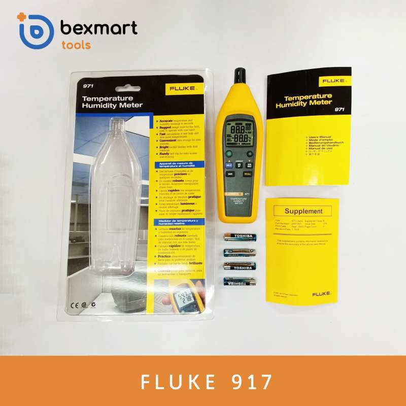 Jual Temperature Humidity Meter Fluke 971 💯 Harga Murah & Kualitas Terbaik Februari 2025