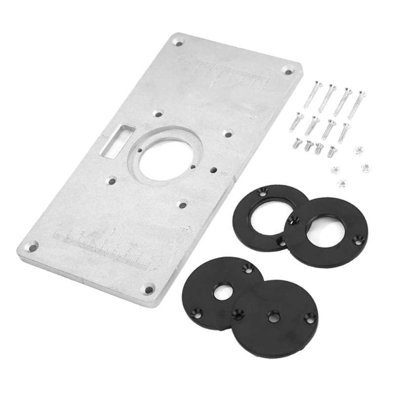 Jual Universal Electric Guide Router Table Insert Plate Alloy for ...