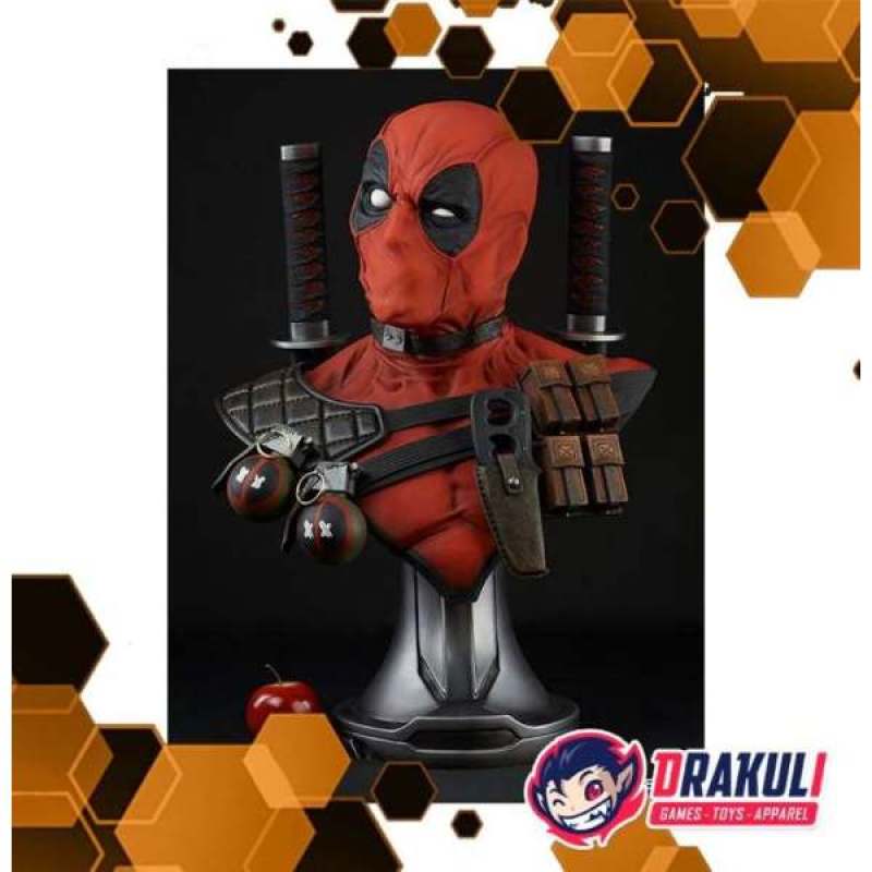 Jual Statue Sideshow Collectibles 1:1 Life Size Bust Deadpool di Seller ...