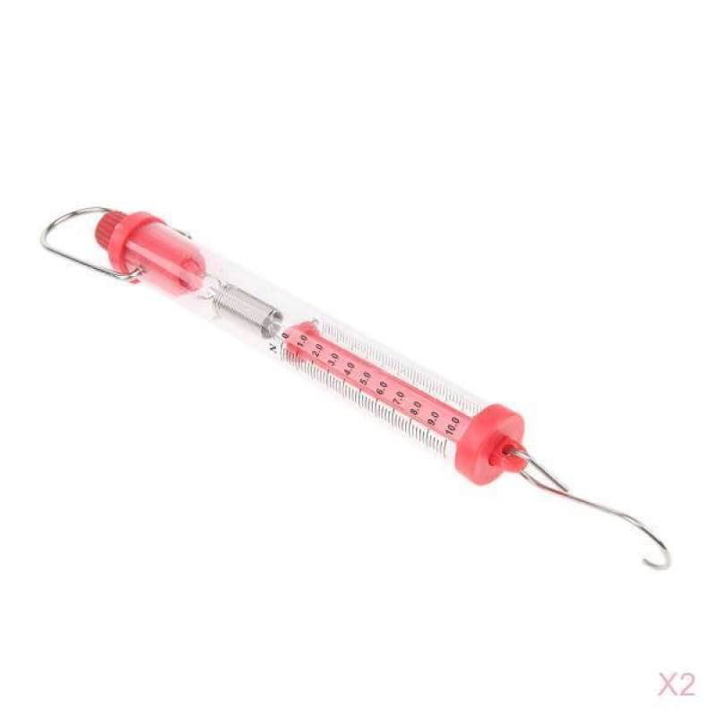Promo 2x 10N Newtonmeter Dynamometer Dynamometer Spring Balance Physics ...