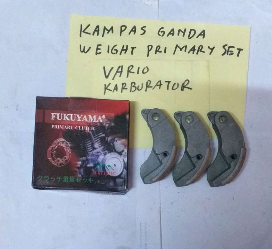 Jual Kampas Ganda Weight Primary Set Honda Vario Karburator Merk ...