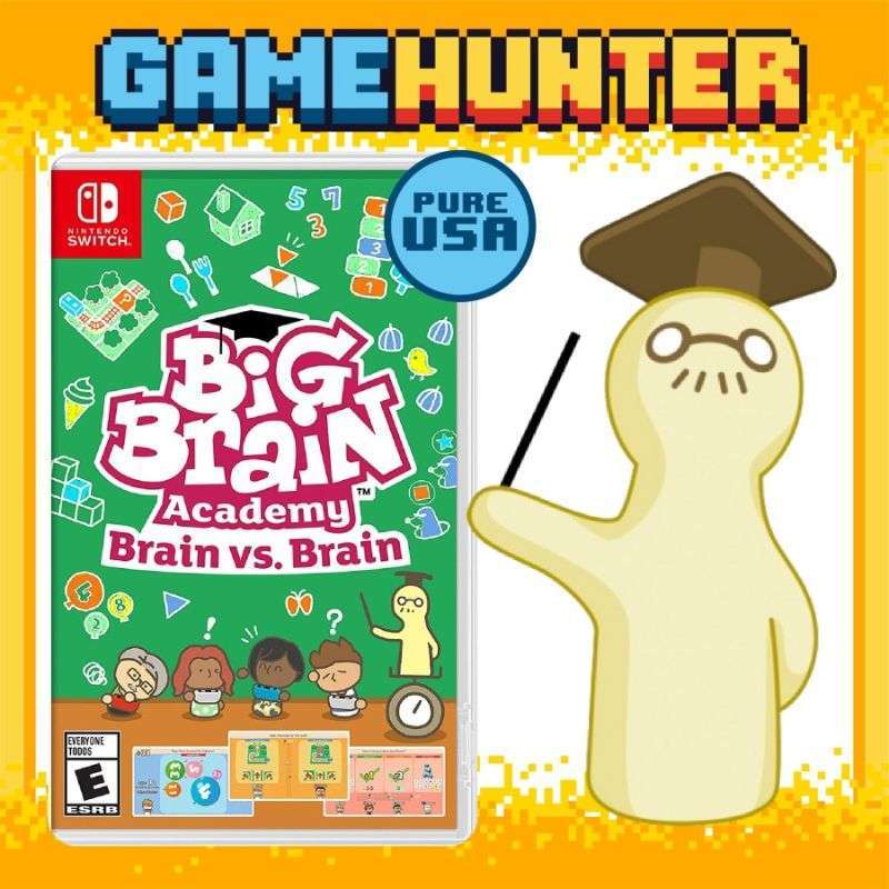Jual Nintendo Switch Big Brain Academy Brain Vs. Brain di Seller ...
