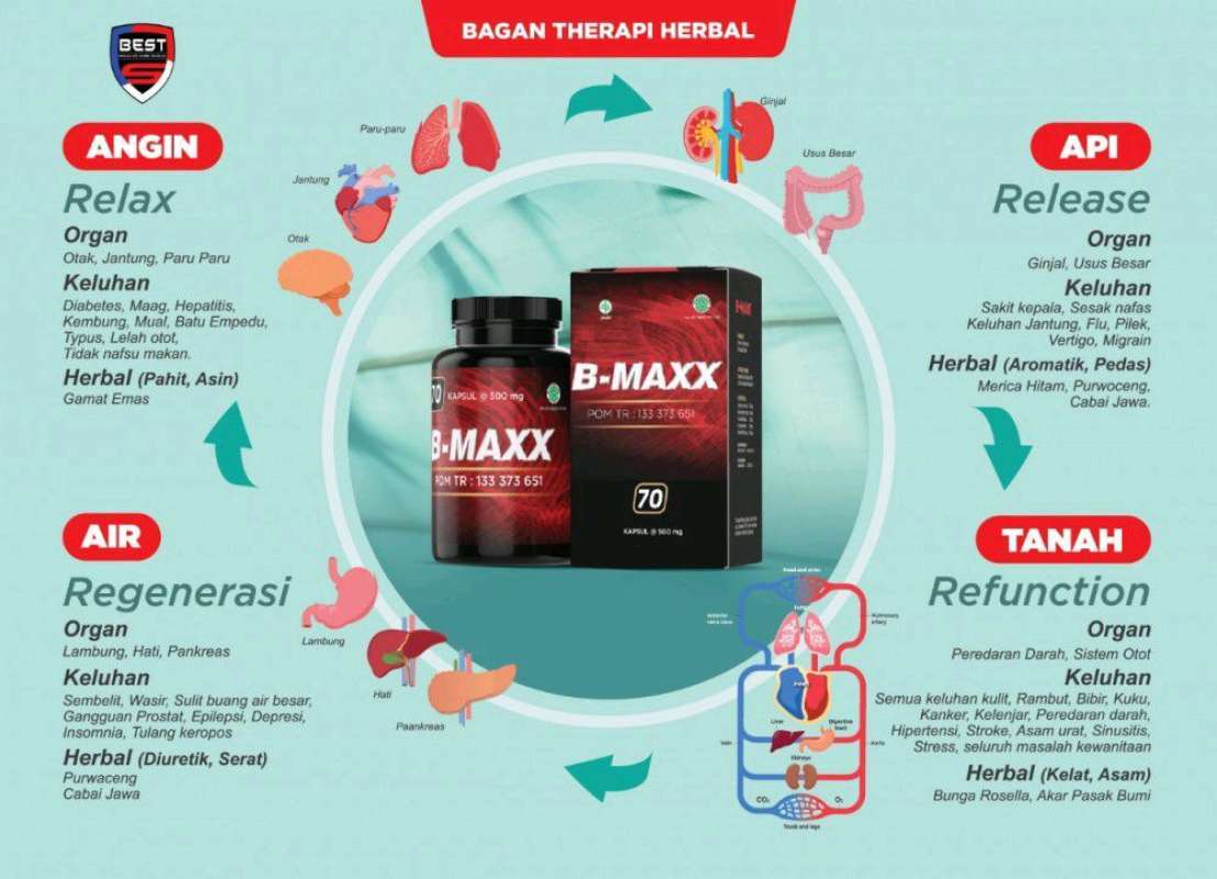 Jual Obat Segala Macam Penyakit B-maxx Original 100% Di Seller Waroeng ...