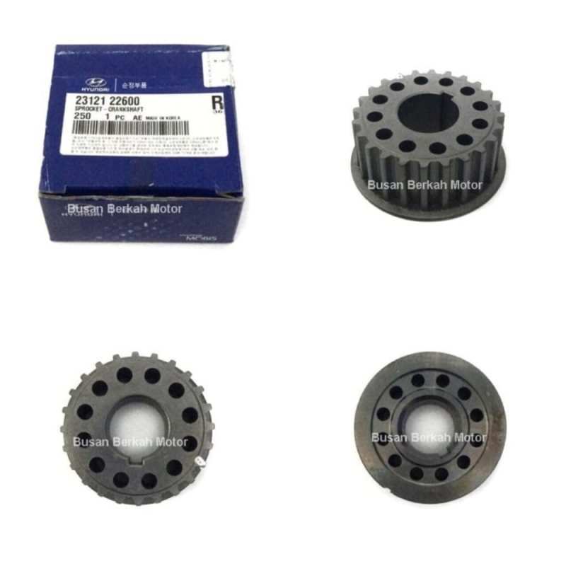 Jual 23121-22600 Roda Gigi Timing Belt Bawah - Hyundai Accent 1500Cc ...