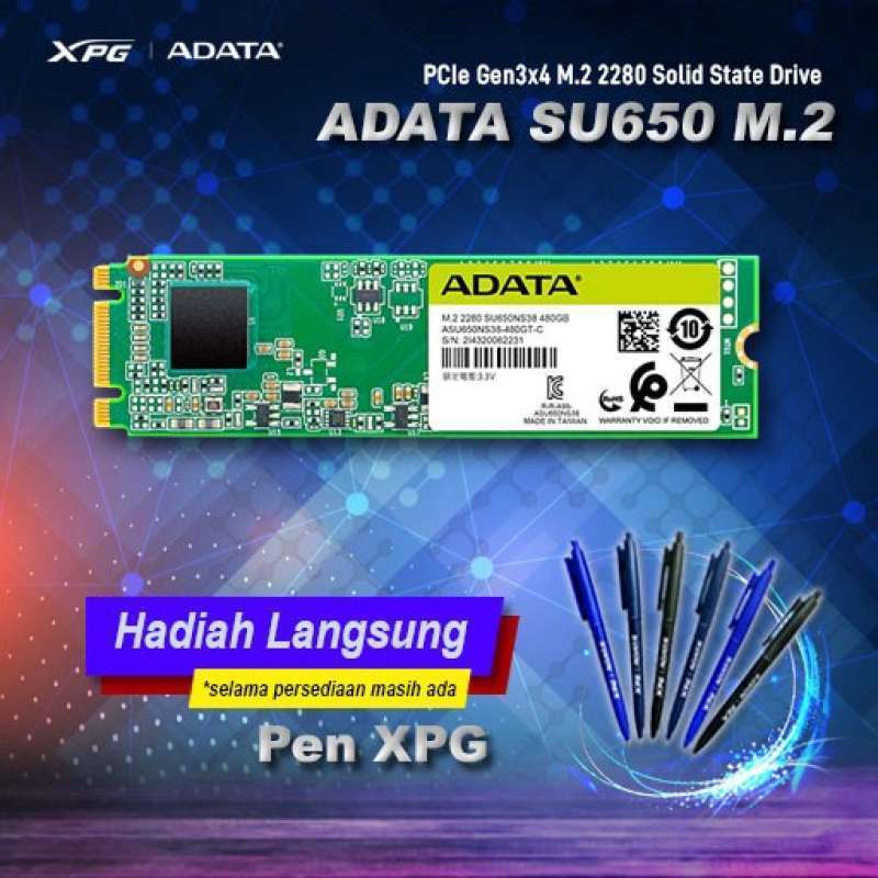 Jual SSD ADATA SU650 240GB - SSD M.2 di Seller Trinity Plaza ...