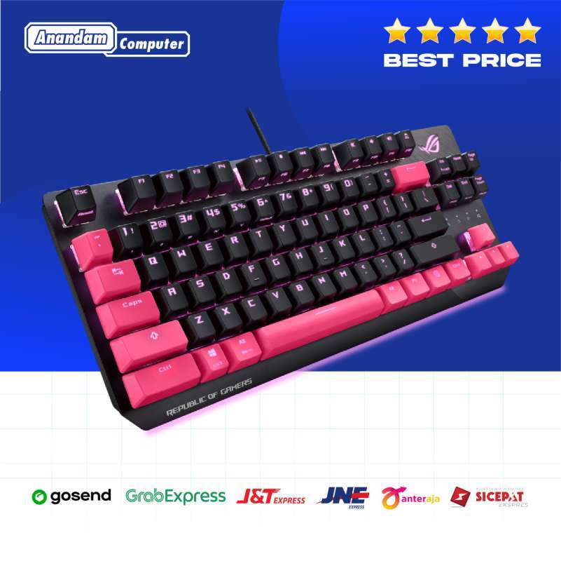 Jual Asus ROG Strix Scope TKL Electro Punk Mechanical RGB Gaming ...