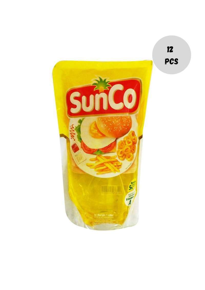 Jual Sunco 1L Minyak Goreng Pouch (1000ml x 12pcs) di Seller Kings ...