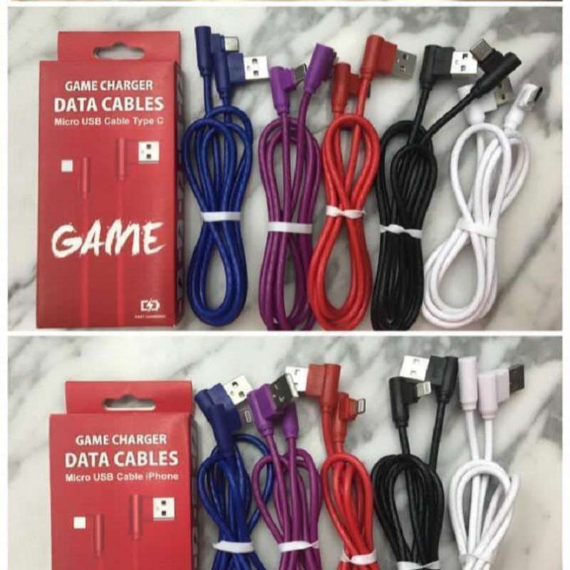 Jual Kabel Fast Charging Charge Gaming Cas Casan L Tipe Type C Type-C ...