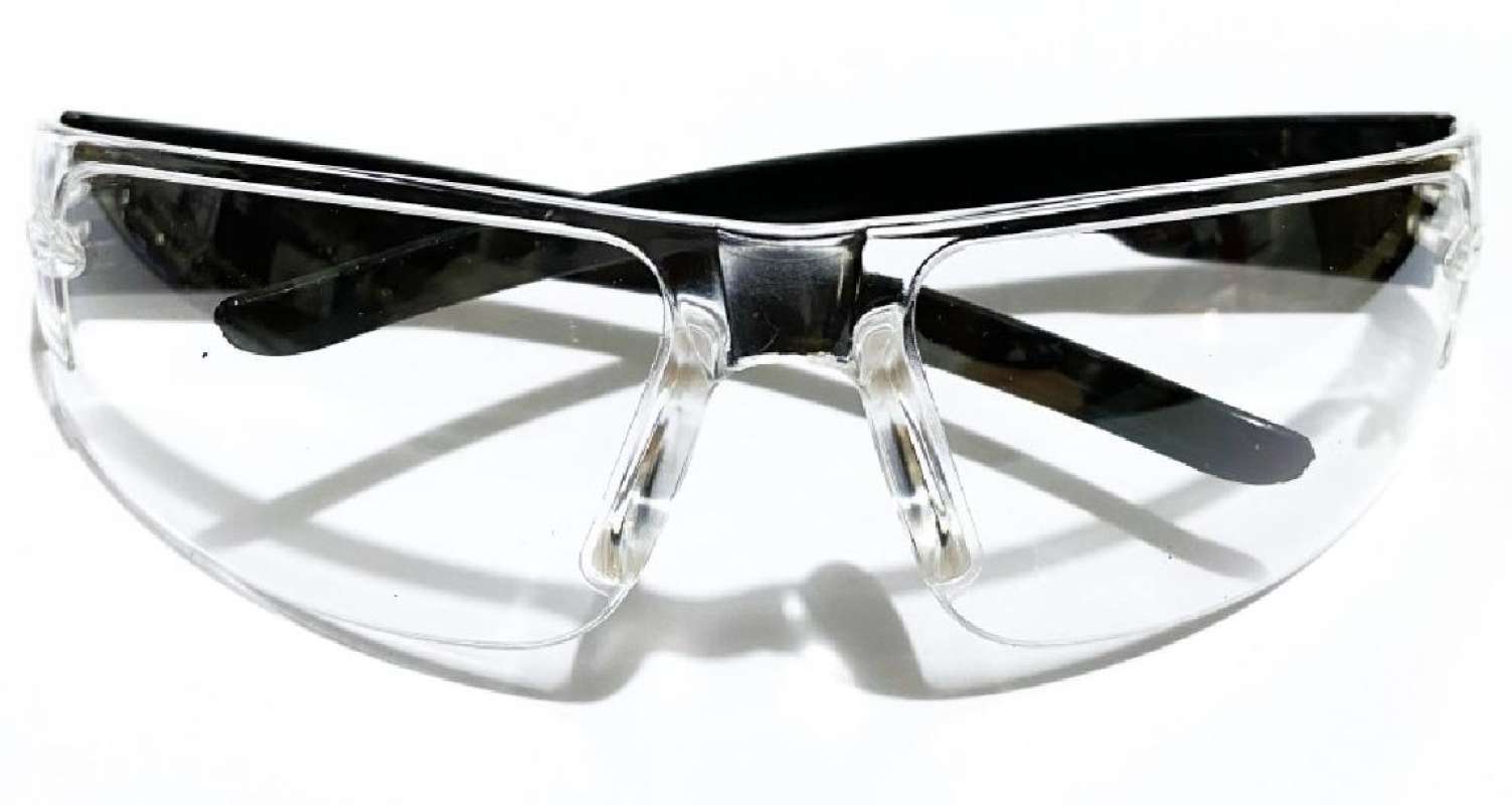 Jual Kacamata Safety Lab Kerja Las Safety Glasses Goggle (Bening). di ...