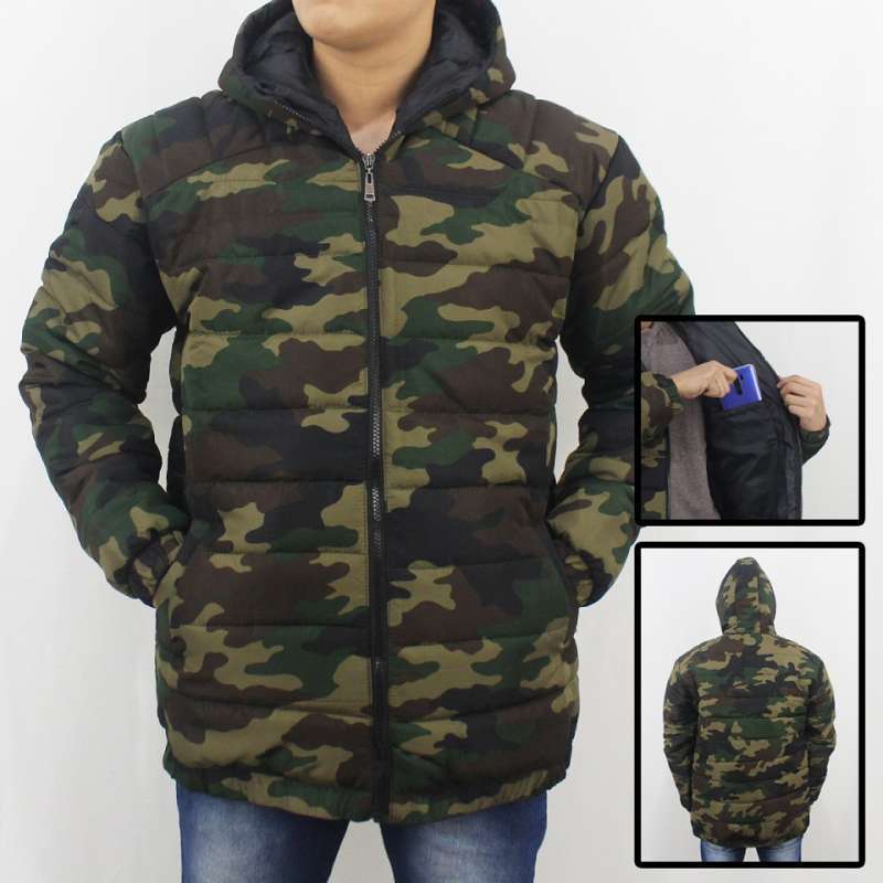 Jual Jaket Puffer Camo Army Tebal Pria - Jaket Winter - Jaket Parasut ... Jual Jaket Puffer Camo Army Tebal Pria - Jaket Winter - Jaket Parasut ...