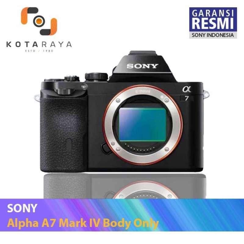 Jual Sony Alpha A7 IV Body Only - GARANSI RESMI di Seller Kotaraya Foto ...