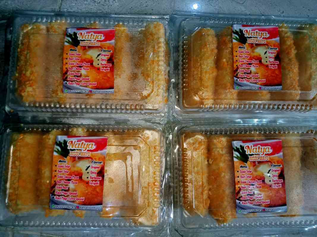 Jual Risol Mayo Frozen Isi Sosis Telur Cheese Moza - Spicy Di Seller ...