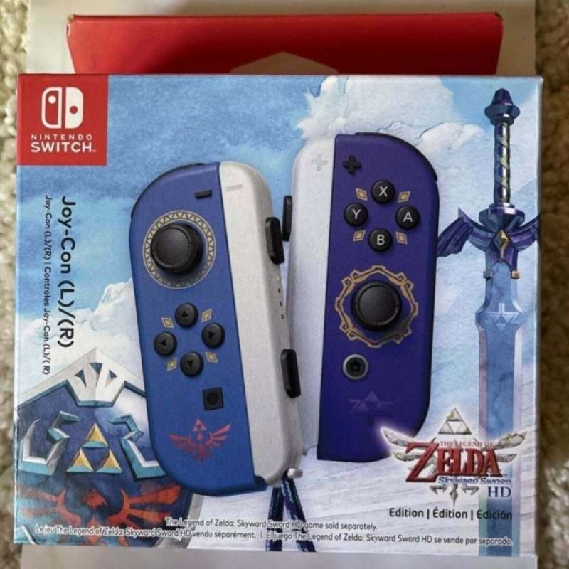 Jual Joy Con Controller The Legend of Zelda Skyward Sword Switch di ...