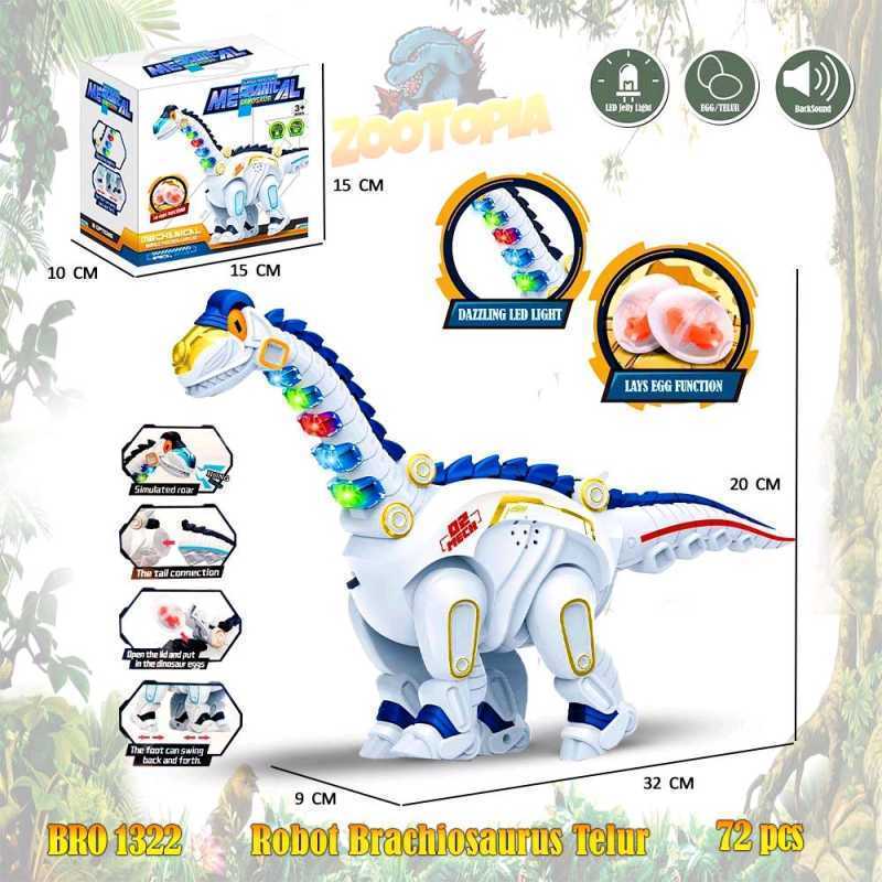 Jual Robot Dino Brachiosaurus Bisa Telur Bertelur Dino Dinosaurus Hewan ...