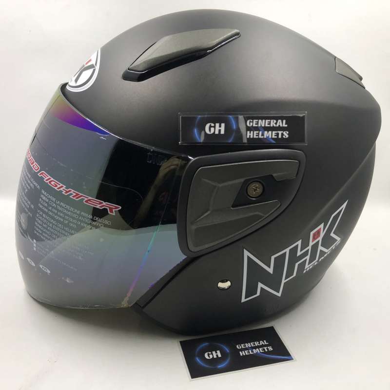 Jual Helm Nhk R7 Solid Gunmet Doff Half Face - M Di Seller General ...