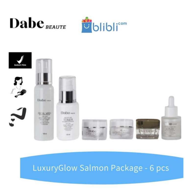 Jual Dabe Beaute - Luxury Glow Salmon Package di Seller Dabe Beaute ...