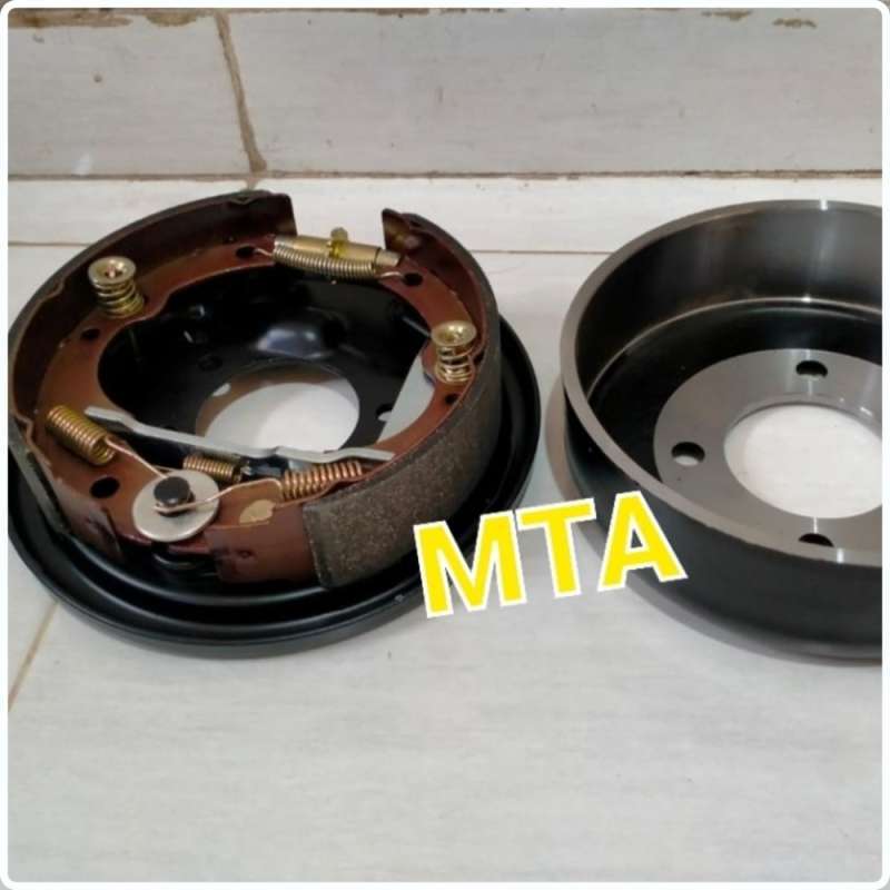 Jual Tromol Rem Tangan Atau Tromol Hand Brake Shoe Komplit Set Ps125 ...