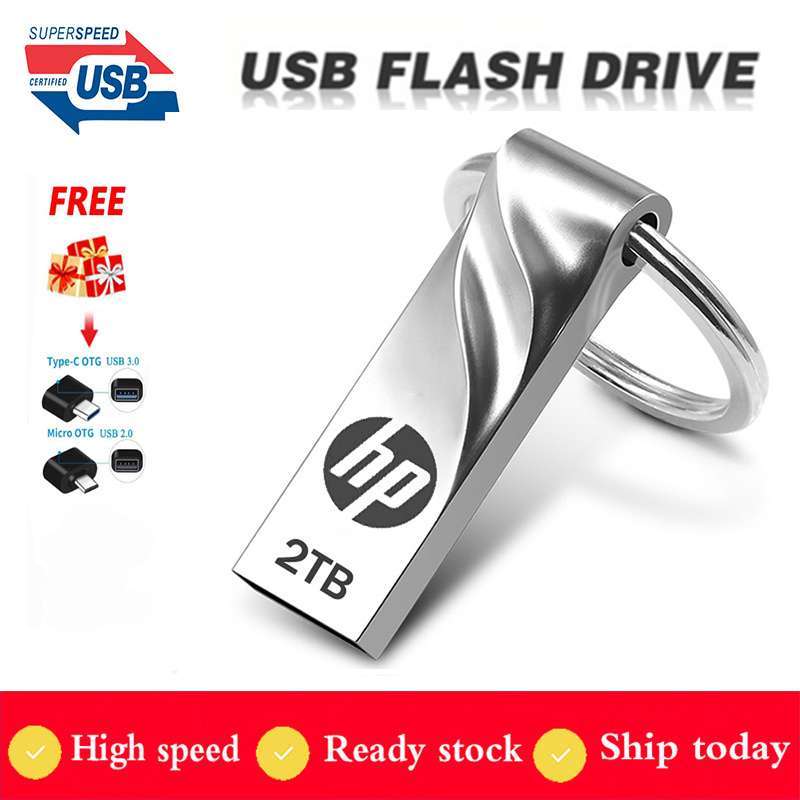 Jual Flash Disk Asli Hp 2tb 1tb 512gb 256gb Flashdisk Logam Usb Flash ...
