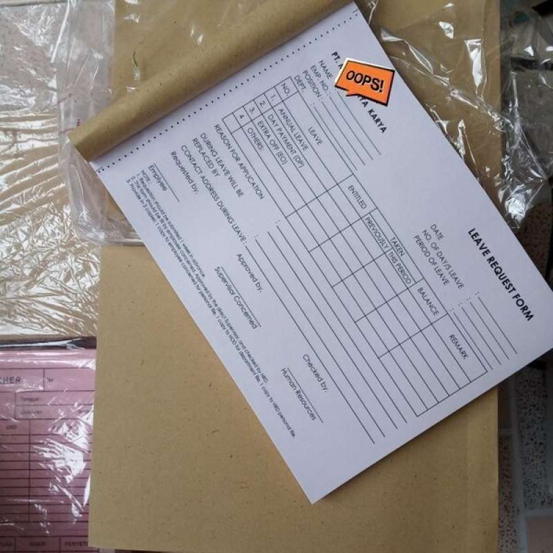 Jual Cetak Nota Bon Faktur Kwitansi Custom 2 Dan 3 Rangkap - 2 Play 1/3 ...