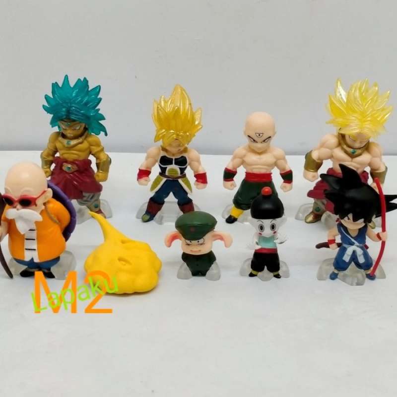 Jual ACTION FIGURE DRAGON BALL CHIBI SET 8PCS di Seller Epiphanny ...