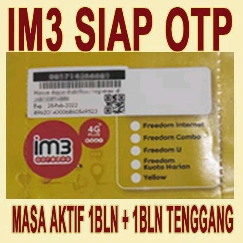 Jual Perdana IM3 OTP di Seller CitraCollection - Pedurungan Lor, Kota ...