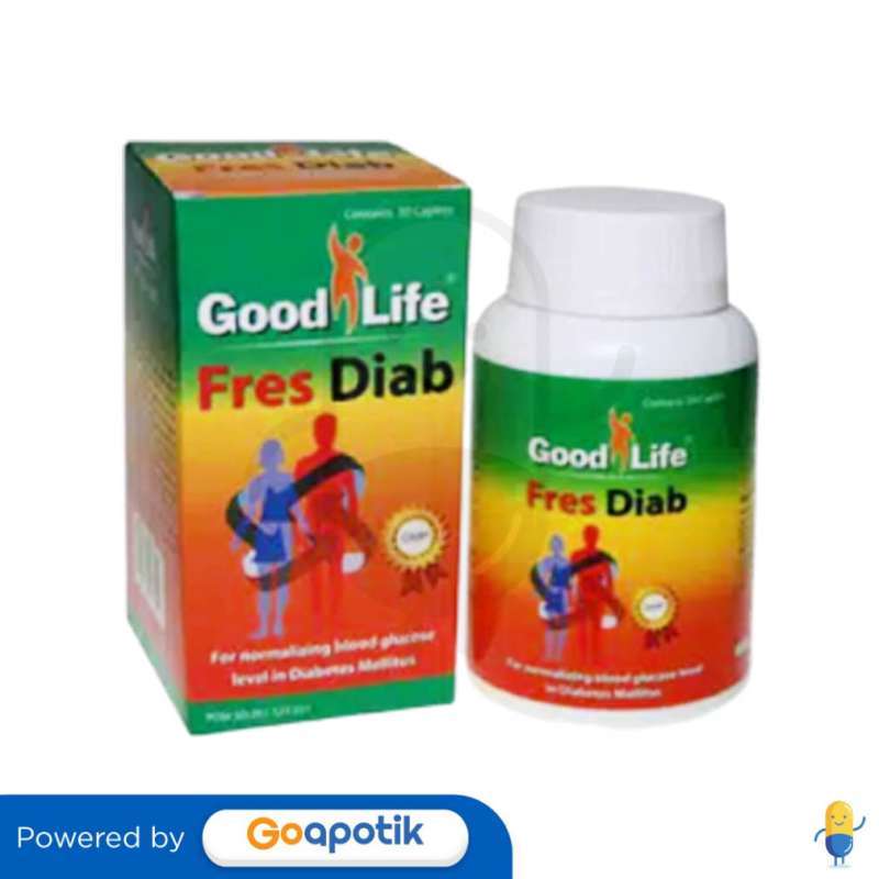 Jual GOODLIFE GOOD LIFE FRES DIAB BOTOL 30 TABLET OBAT MULTIVITAMIN ...