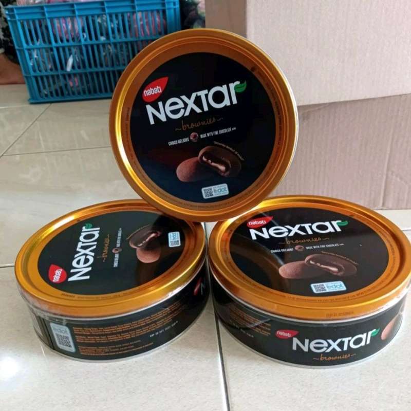 Promo Nextar Nastar Cookies Brownies 288g Kaleng Diskon 25% Di Seller ...
