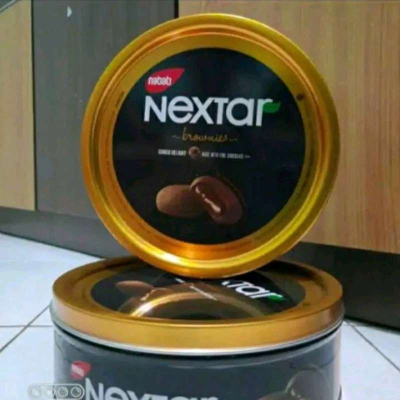 Promo Nextar Nastar Cookies Brownies 288g Kaleng Diskon 25% Di Seller ...