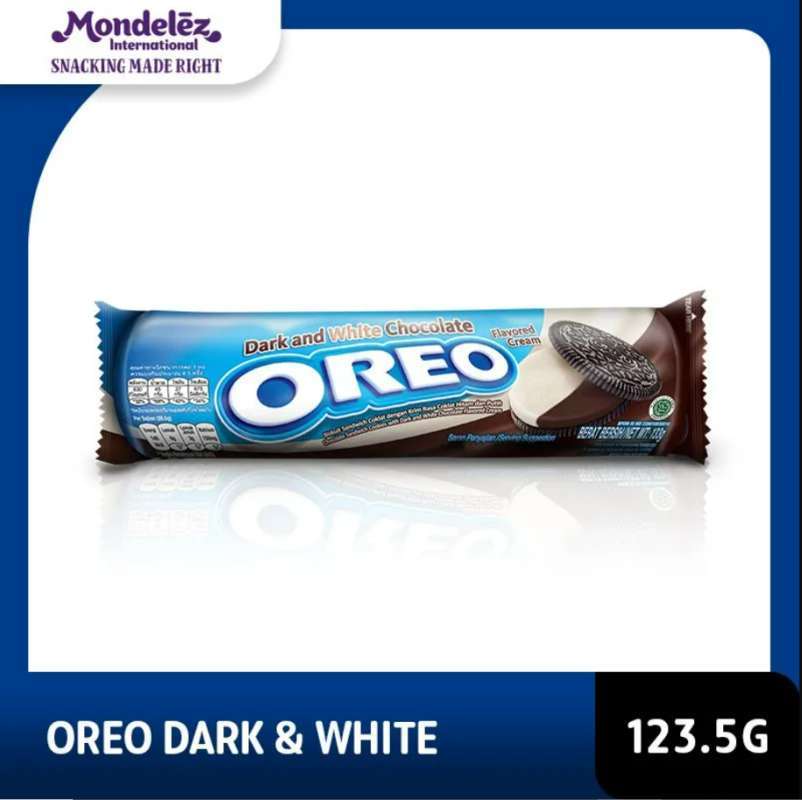 Promo WHS - Oreo Biskuit Dark & White Chocolate Regular [123.5g] Diskon 36% di Seller Mondelez ...