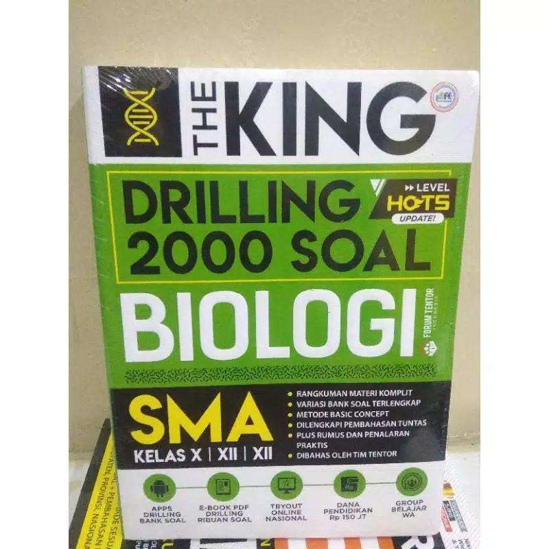Jual BUKU BIOLOGI SMA | THE KING DRILLING HOTS 2000 SOAL BIOLOGI SMA di Seller GONAYKU.ID ...
