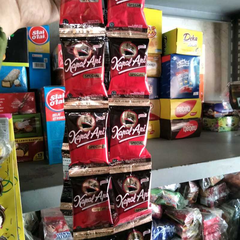 Jual kopi kapal api mini 6,5 gram 1 renceng isi 10 sachet di Seller ...