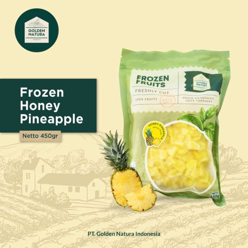 Jual Buah Beku Nanas Madu 450gr / Honey Pineapple Frozen Fruits Di Seller Wolu Wolu Jaya Food ...