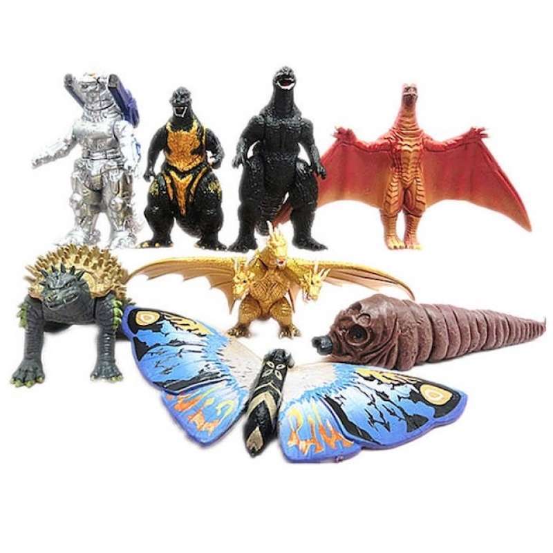 Jual WF Godzilla The Movie Monster Action FIgure Set of 8 di Seller ...