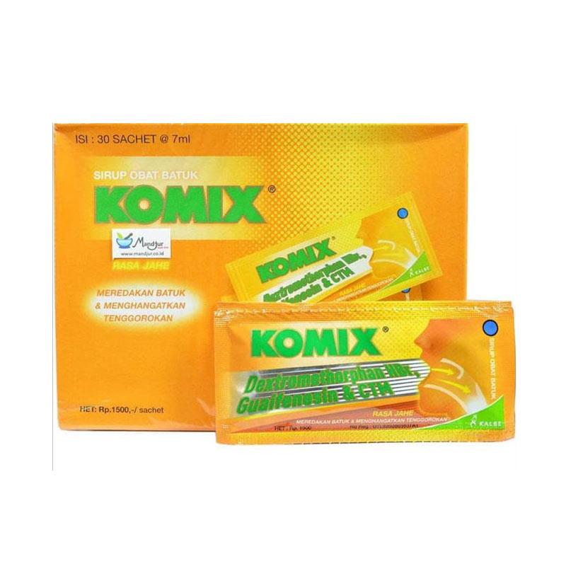 Jual Komix Jahe [30 Sachet @ 7 Ml/box] Di Seller Apotek Persada ...