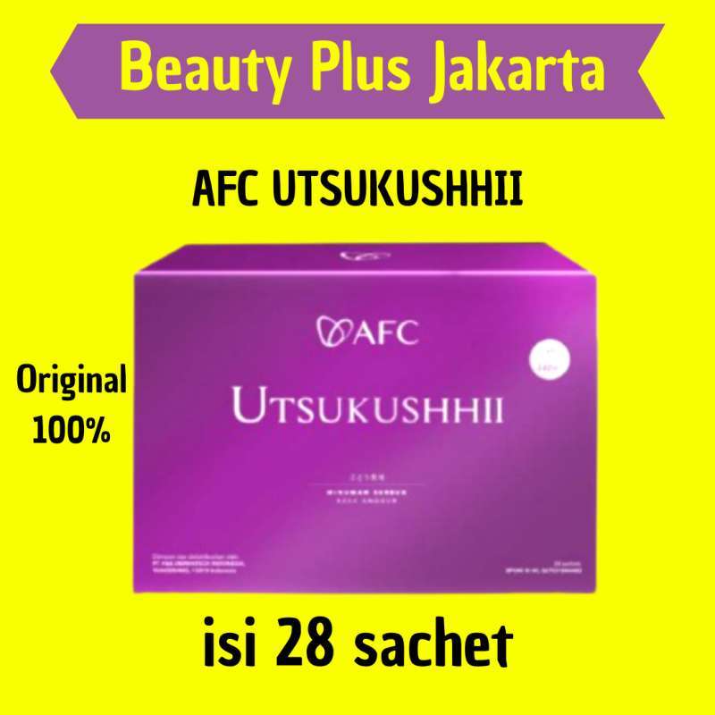 Jual AFC UTSUKUSHI ORIGINAL UTSUKUSHII UTSU KUSHI ISI 28 SACHET di ...