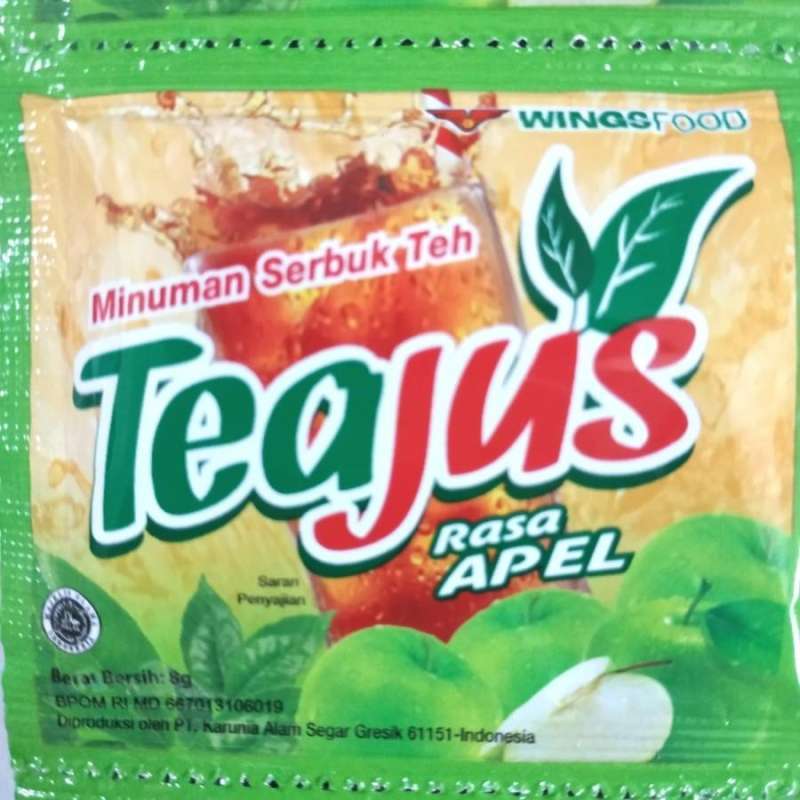 Jual Teajus 8gr. isi 10sachet/renceng. (tehjus / teh jus / tea jus) di ...