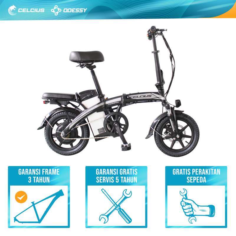 Jual Sepeda Listrik Baterai Bisa Dicopot Original Terbaru - Harga Promo ...