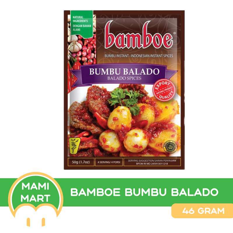 Jual BAMBOE BALADO 50G di Seller MAMI MART CEMPAKA PUTIH - Kota Jakarta ...