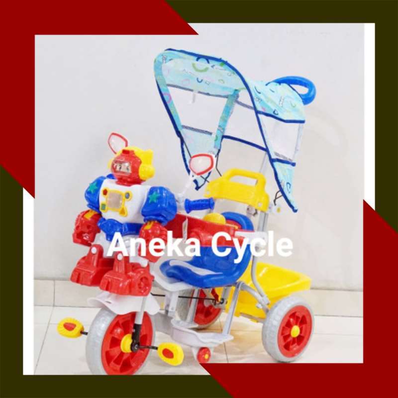 Promo Sepeda Anak Roda Tiga Family Robot 823Ft. Diskon 10% di Seller ...