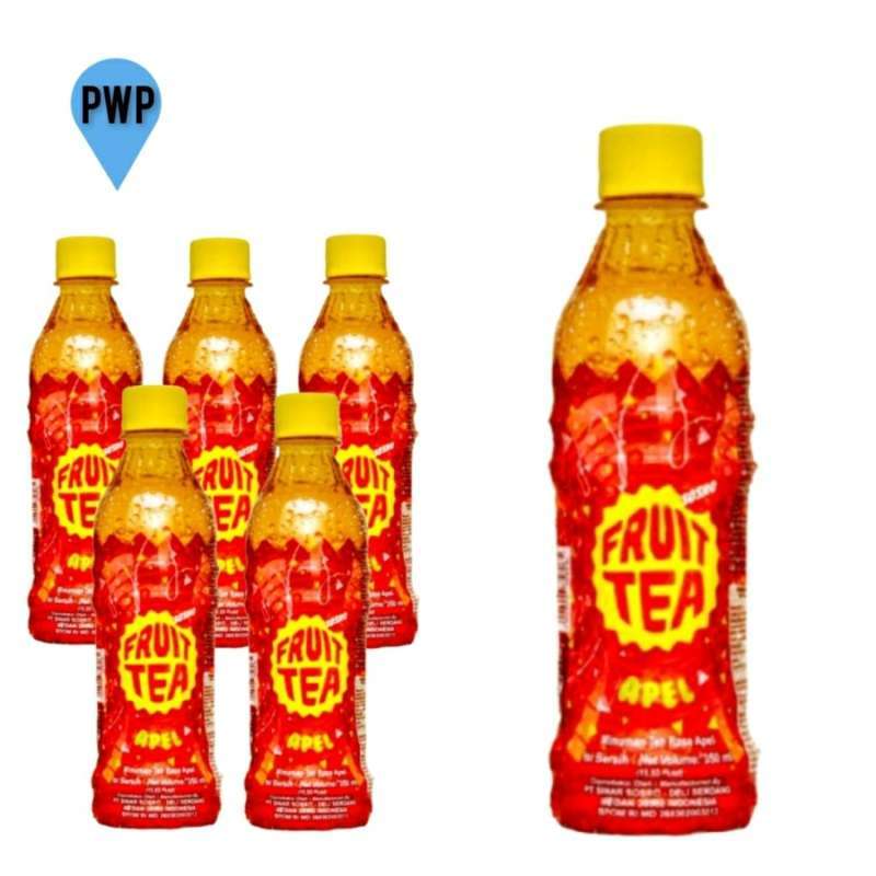 Jual Sosro Fruit Tea Apple Botol 350 Ml Minuman Rasa Apel Paket Isi 6 ...